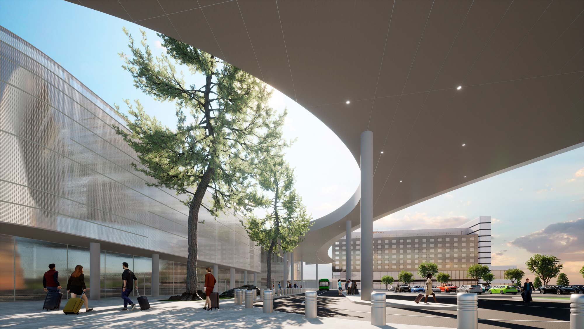 Koltsovo International Airport expansion - Buro Bitus